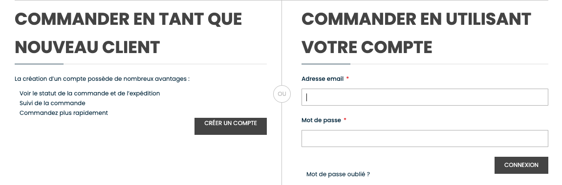 Comment commander sur le site ? – Demarq-online